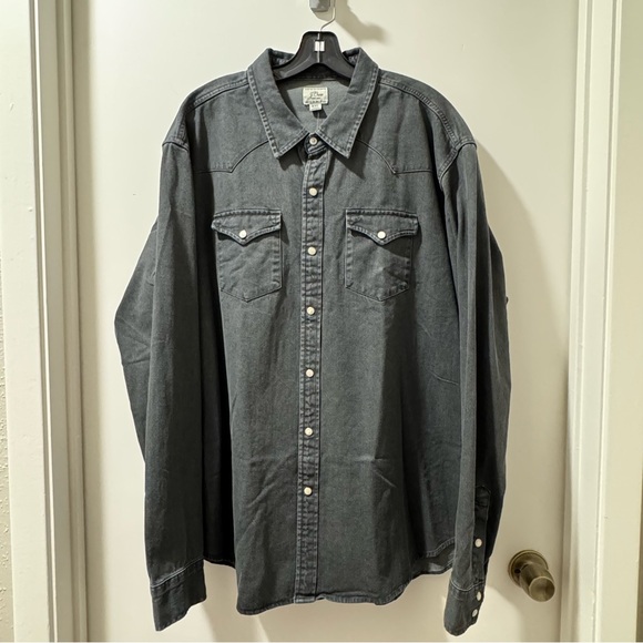J. Crew | Shirts | Midweight Denim Western Shirt | Poshmark